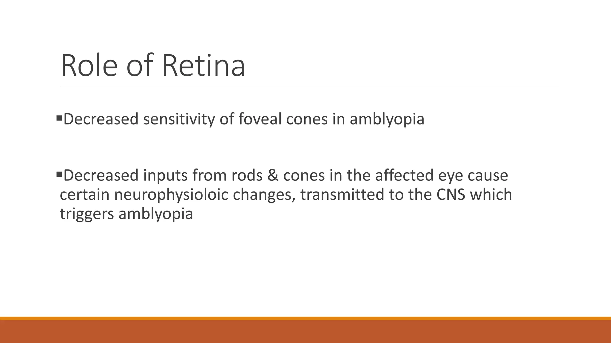 Amblyopia : classification & Occlusion therapy | PPTX