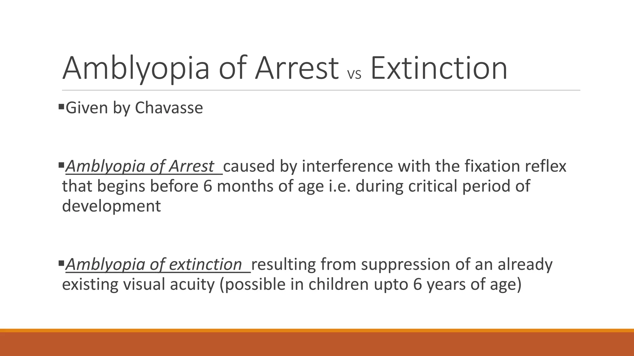 Amblyopia : classification & Occlusion therapy | PPTX