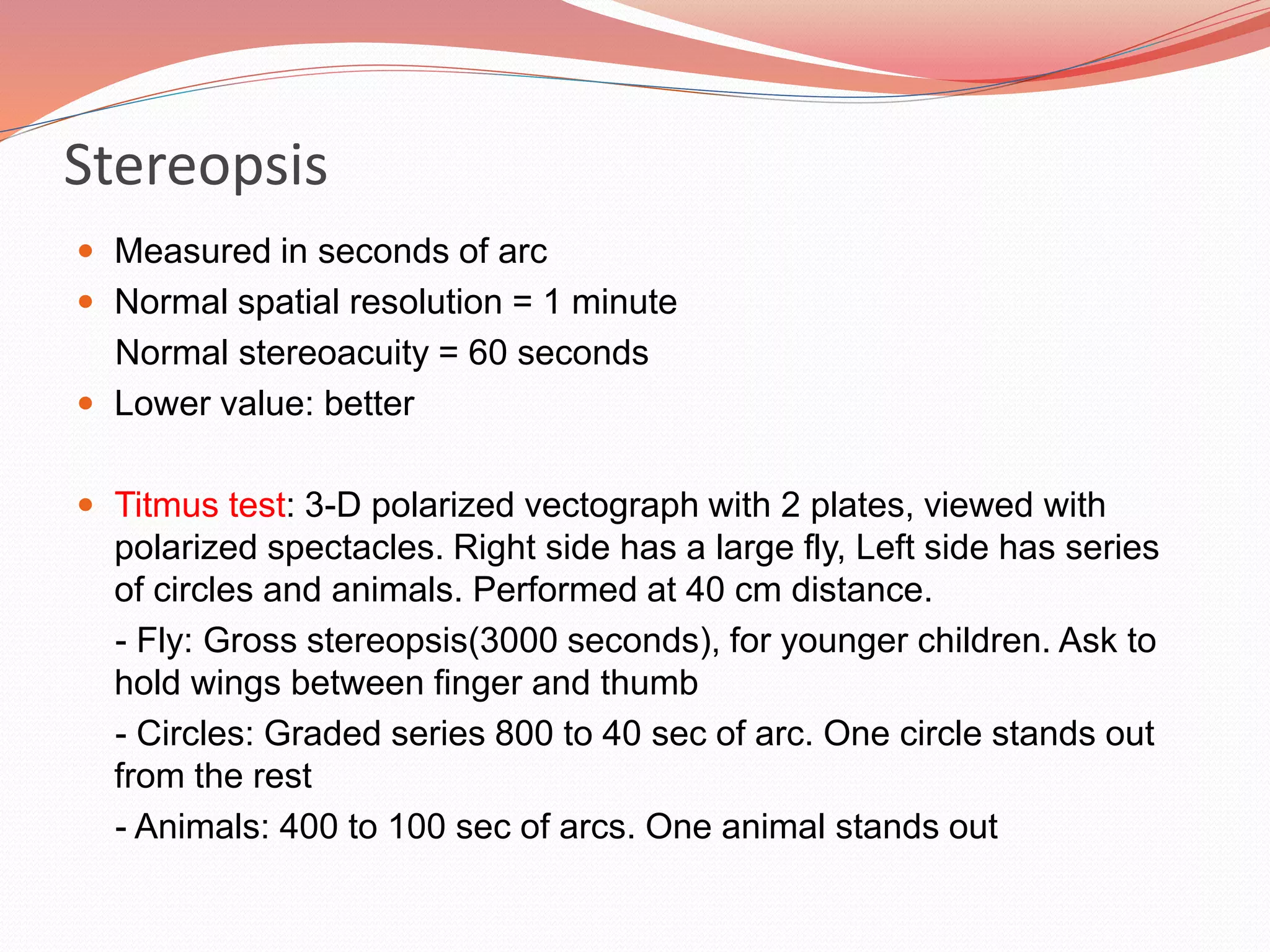 Amblyopia: Screening and Management | PPTX