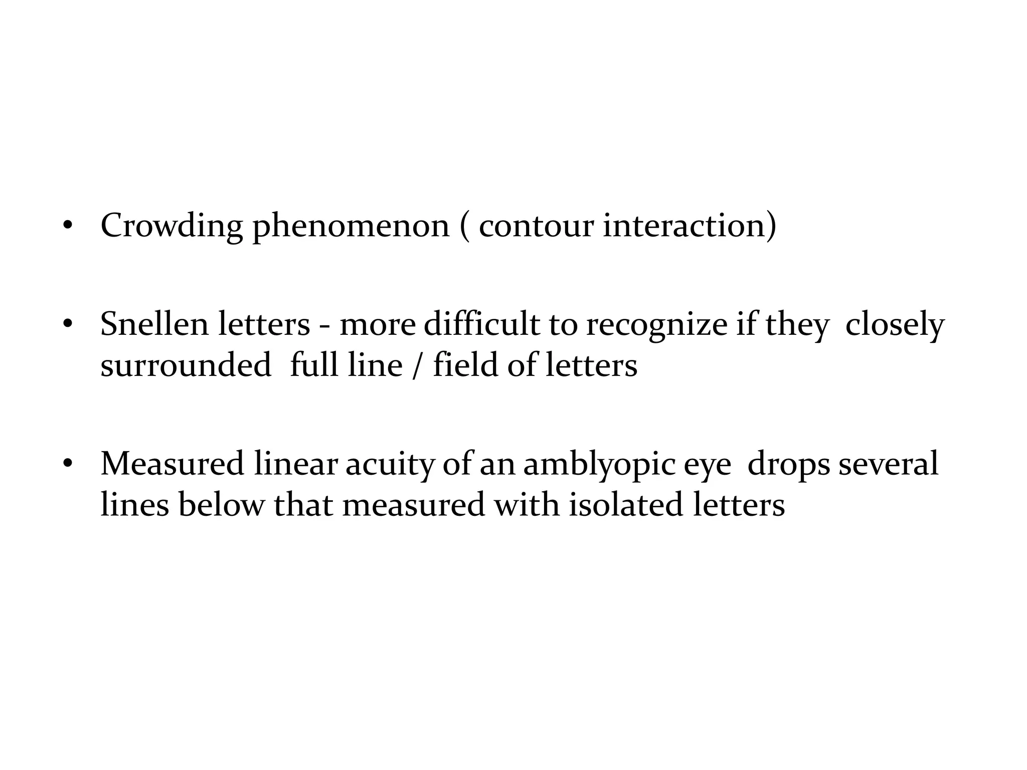 Amblyopia | PPTX