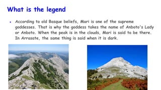 Amboto mountain | PPTX | Geography | Science