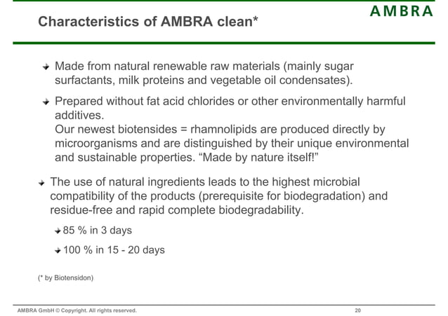 Ambra Solutions Petrochemical Industry | PPT