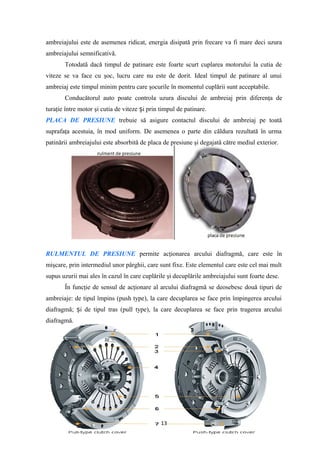 Ambreiajul mecanic | DOC