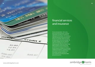 Ambridge Harris Corporate Brochure | PPT