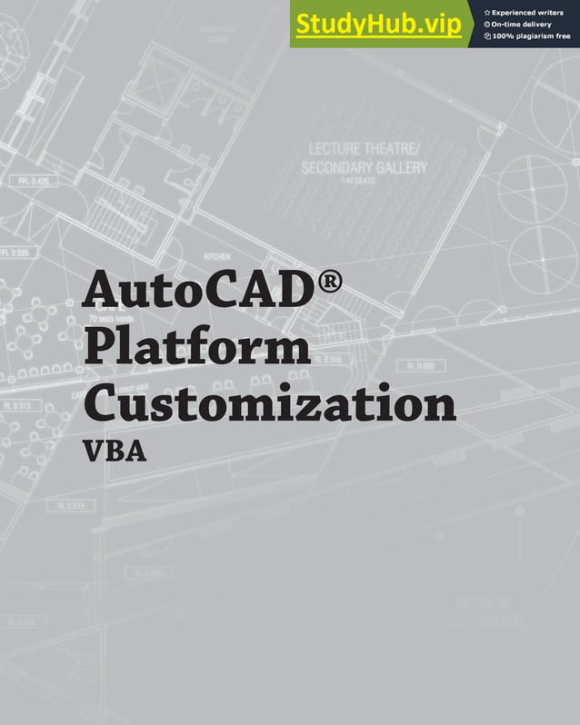 Ambrosius Lee. - AutoCAD Platform Customization VBA .Pdf