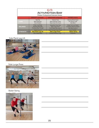 ActivMotion Bar Training Manual | PDF