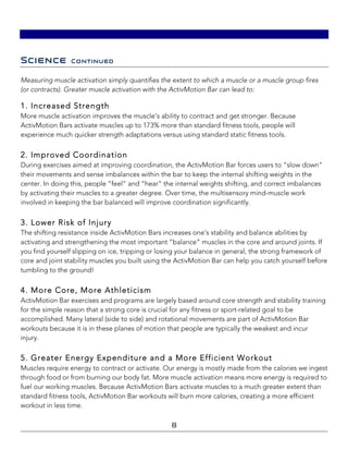 ActivMotion Bar Training Manual | PDF