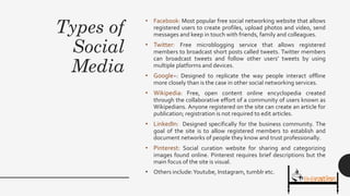 Role of social media in heritage tourism | PPT