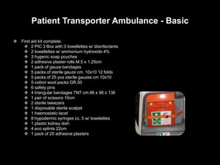 Armored Ambulance | PPTX