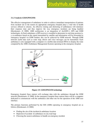 Ambulance Management System Using GIS | PDF
