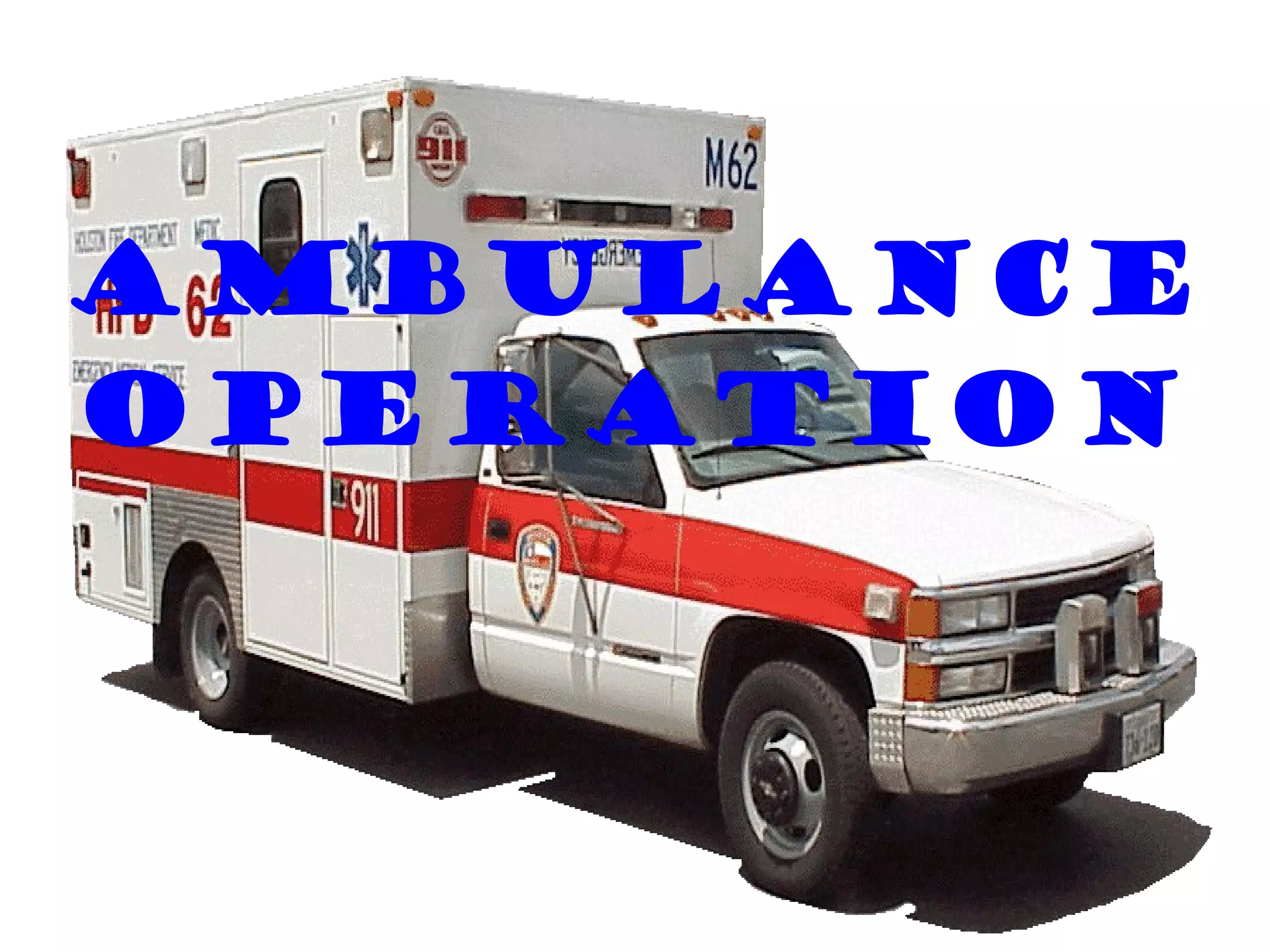 Ambulance operation 1 | PPT