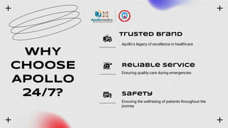 Ambulance service in Lucknow | Apollo 24/7 Adult & Paediatric Emergency ...