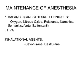 Ambulatory anesthesia copy | PPT