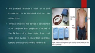 Ambulatory blood pressure monitoring [abpm] | PPTX