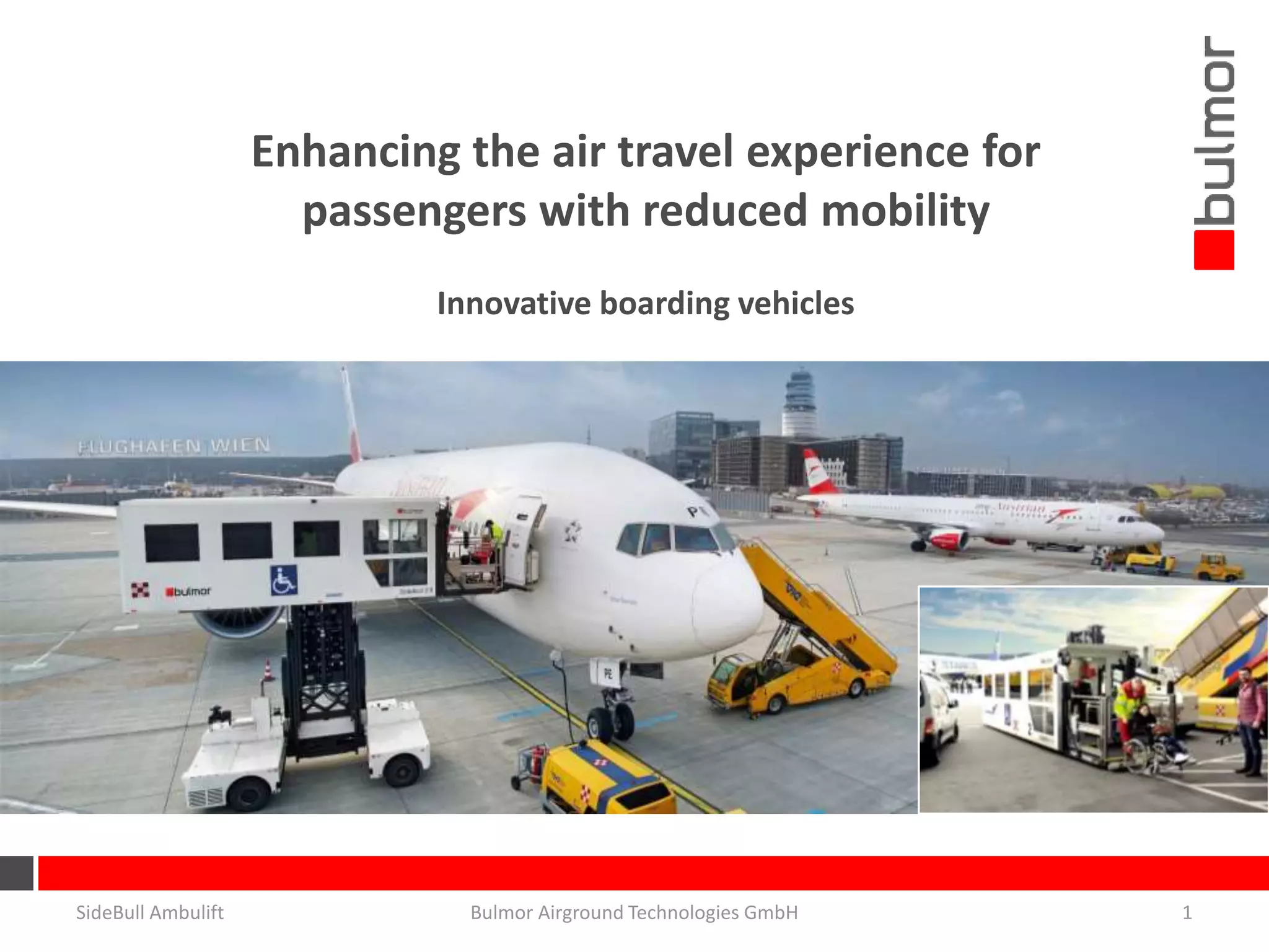 Ambulift for passengers with reduced mobility | PPTX