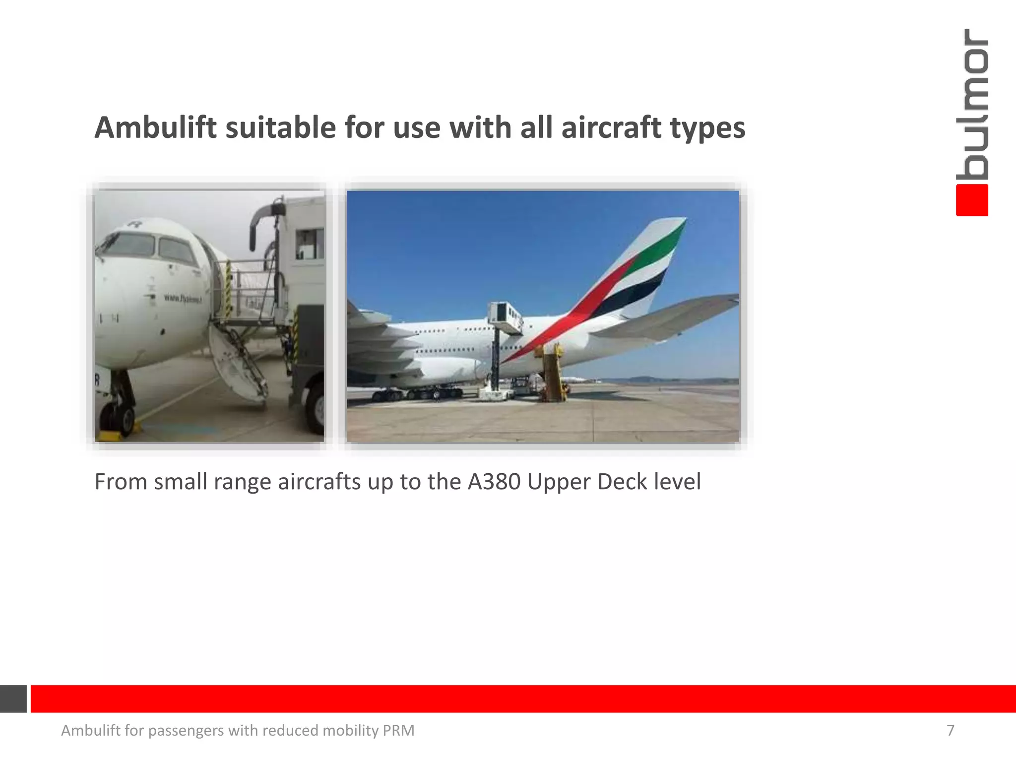 Ambulift for passengers with reduced mobility | PPTX