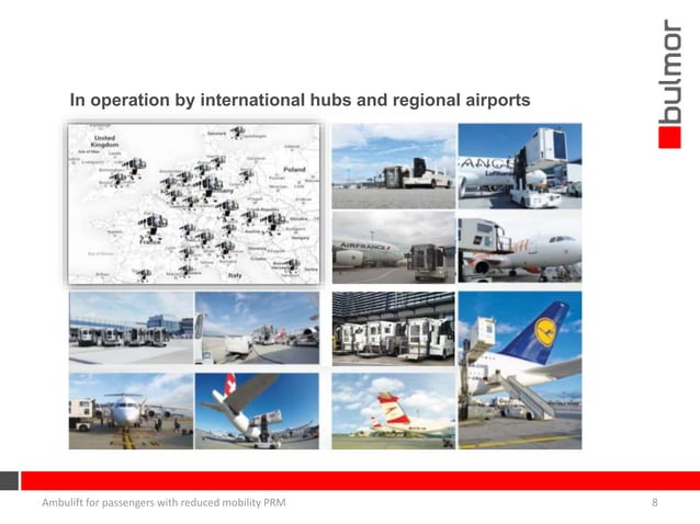 Ambulift for passengers with reduced mobility | PPTX