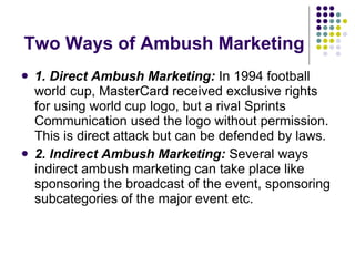 Ambush Marketing | PPT