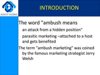 Ambush marketing | PPT
