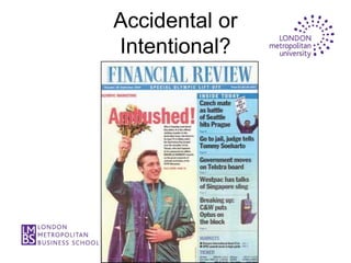 Ambush Marketing: Innovative or Immoral? | PDF | Marketing and ...
