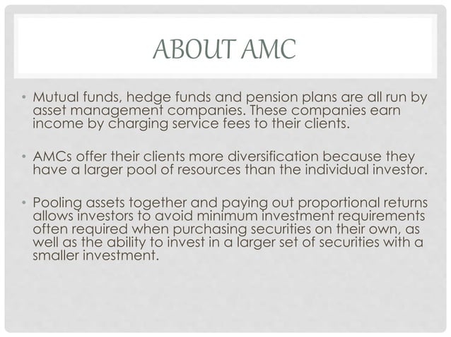 Amc | PPT