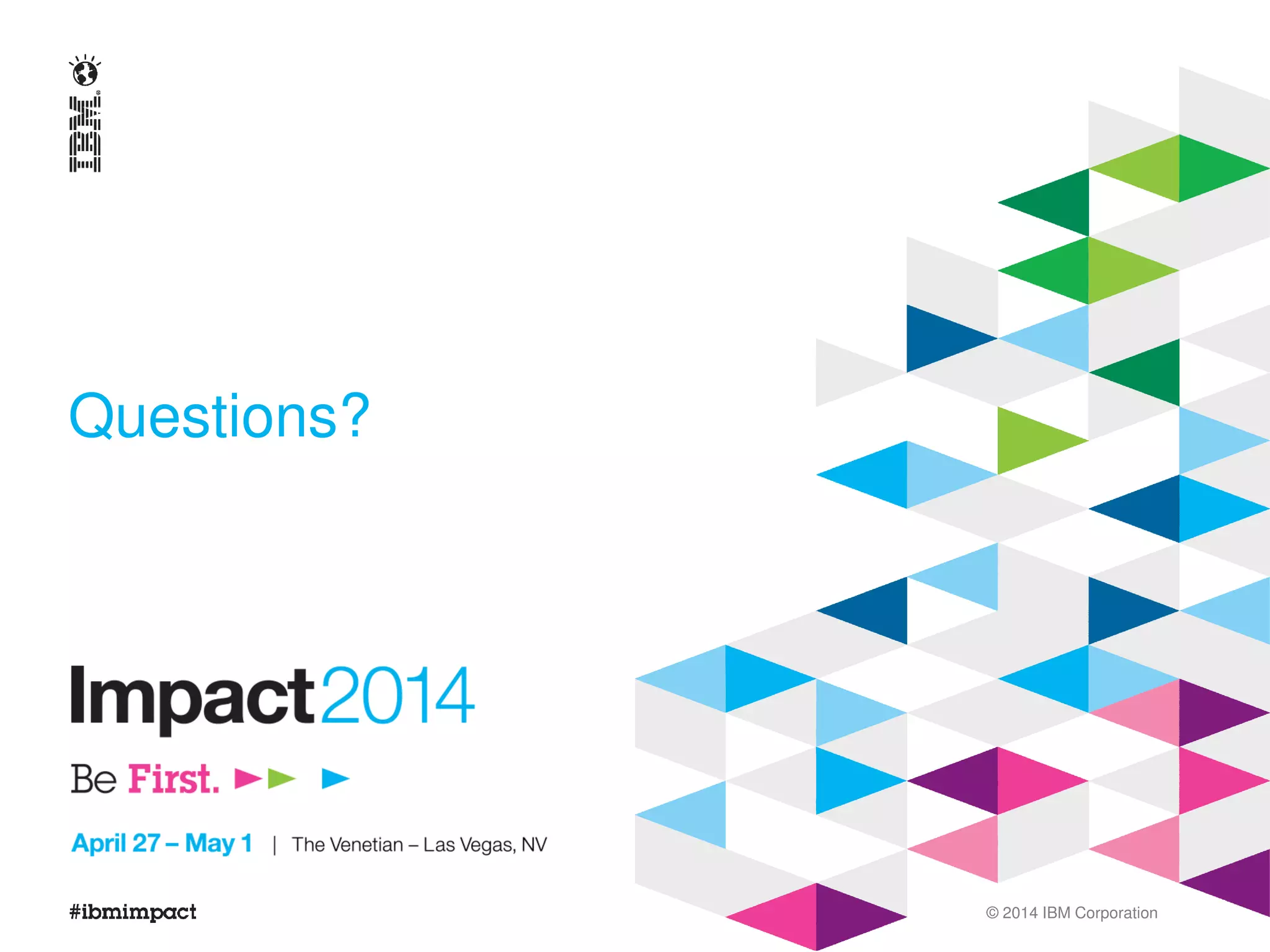 IBM Impact 2014 AMC-1877: IBM WebSphere MQ for z/OS: Performance & Ac…