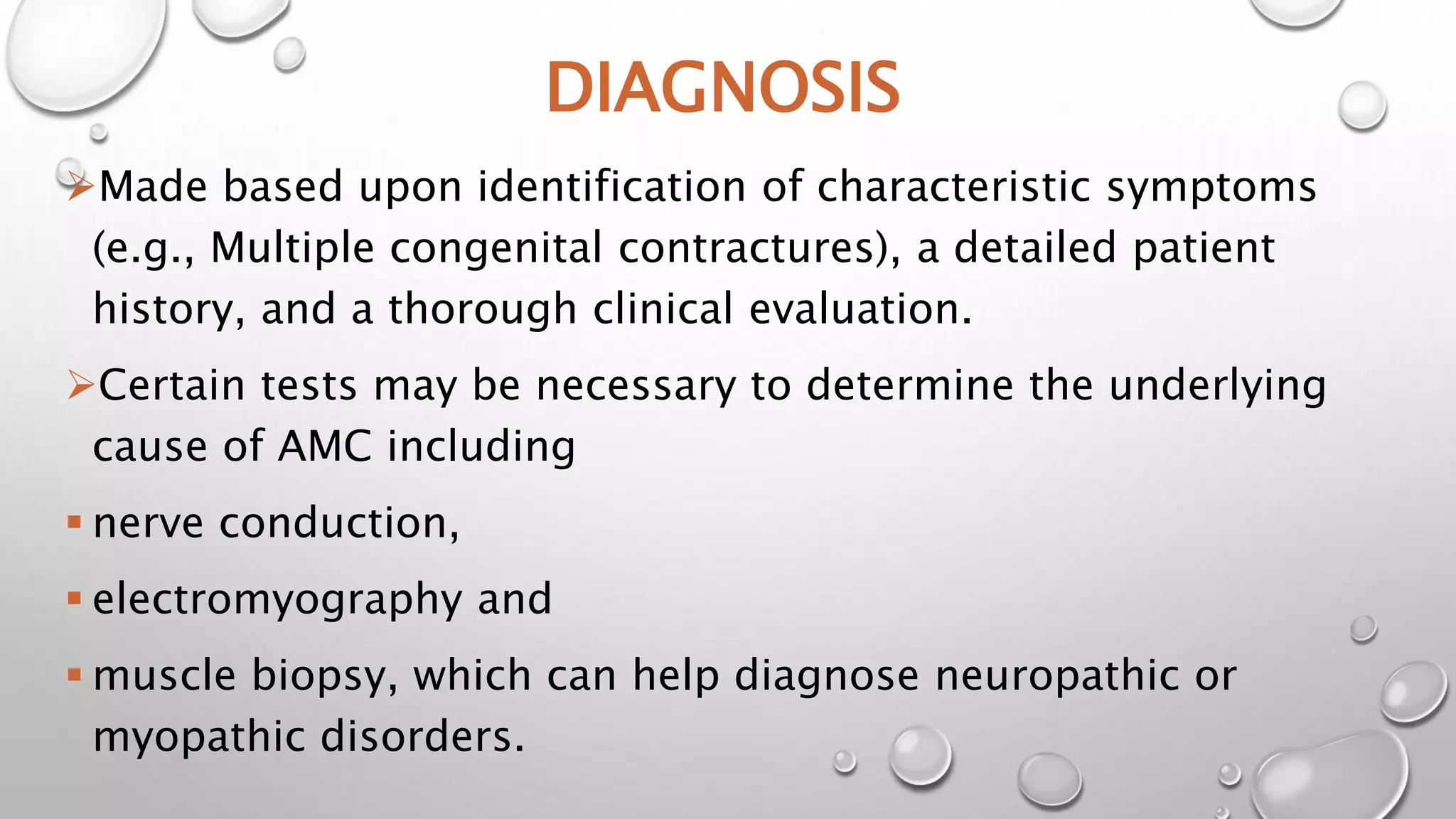 Arthrogryposis Multiplex Congenita | PPTX