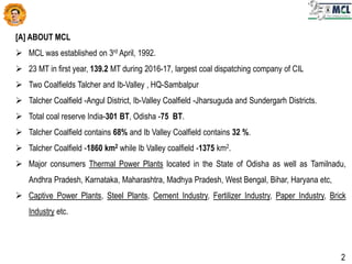 Amc strategies for green mining at mcl | PPTX