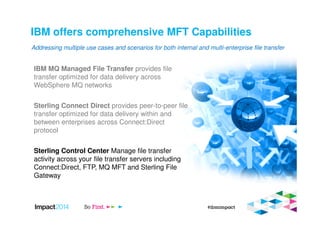 IBM Managed File Transfer Portfolio - IBMImpact 2014 | PPT