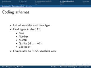 Am cat workshop part 1 | PDF