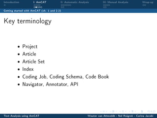 Am cat workshop part 1 | PDF