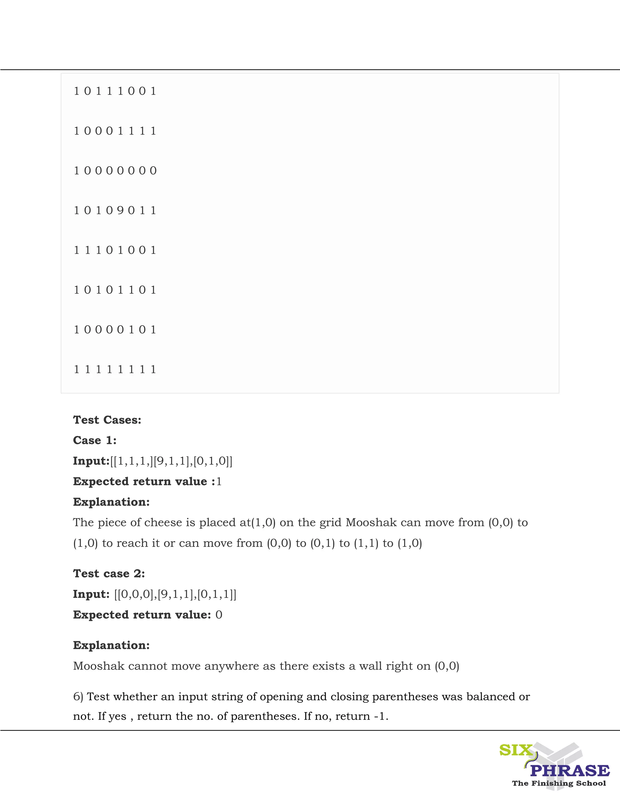 Amcat automata questions | PDF