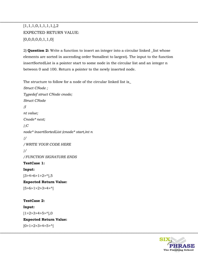 Amcat automata questions | PDF