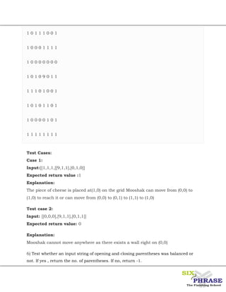 Amcat automata questions | PDF