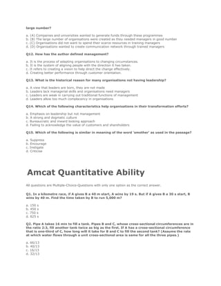 Amcat+syllabus+and+sample+papers | DOCX