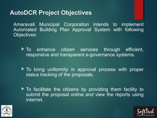 Amravati Municipal Corporation AutoDCR presentation | PPS
