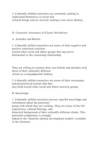 AMCD Multicultural Counseling Competencies I. Coun.docx