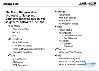 Advanced Motion Controls drive ware and digiflex product overview march ...