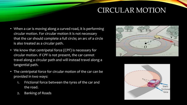 Banking of Roads And Circular Motion. | PPTX | Physics | Science