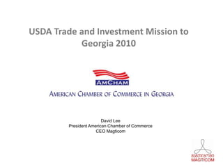 Amcham presentation | PPT
