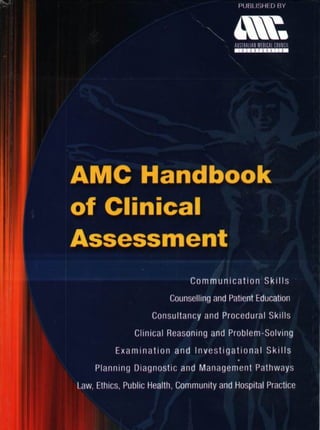 Amc handbook of clinical assessment 2007 | PDF