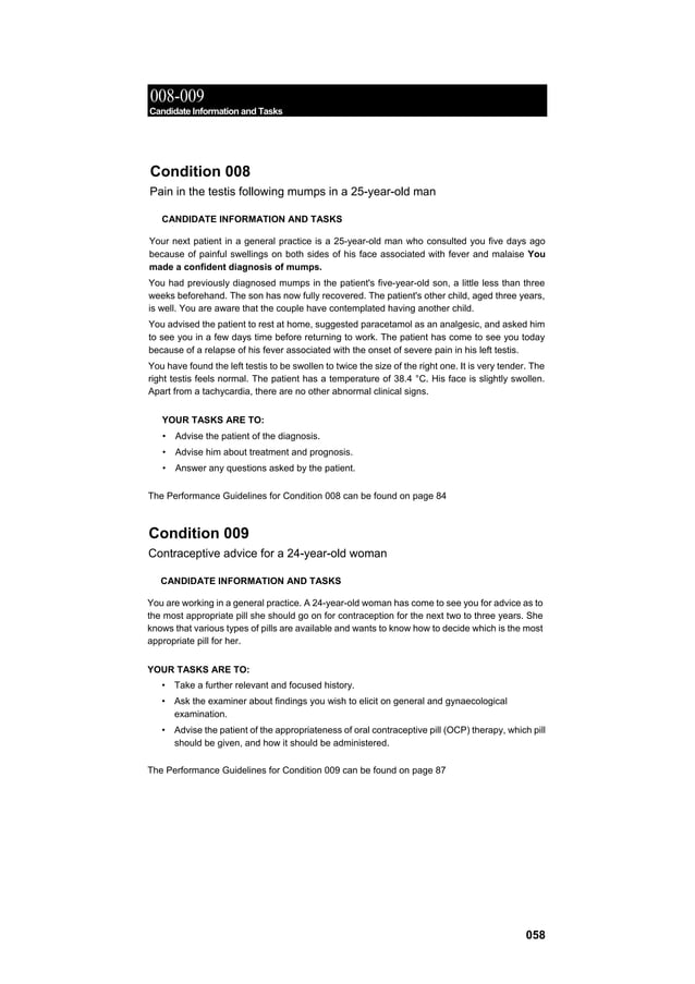 Amc handbook of clinical assessment 2007 | PDF