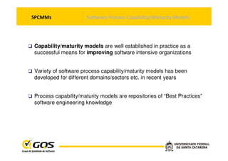 Tailoring Software Process Capability/Maturity Models for Telemedicine ...