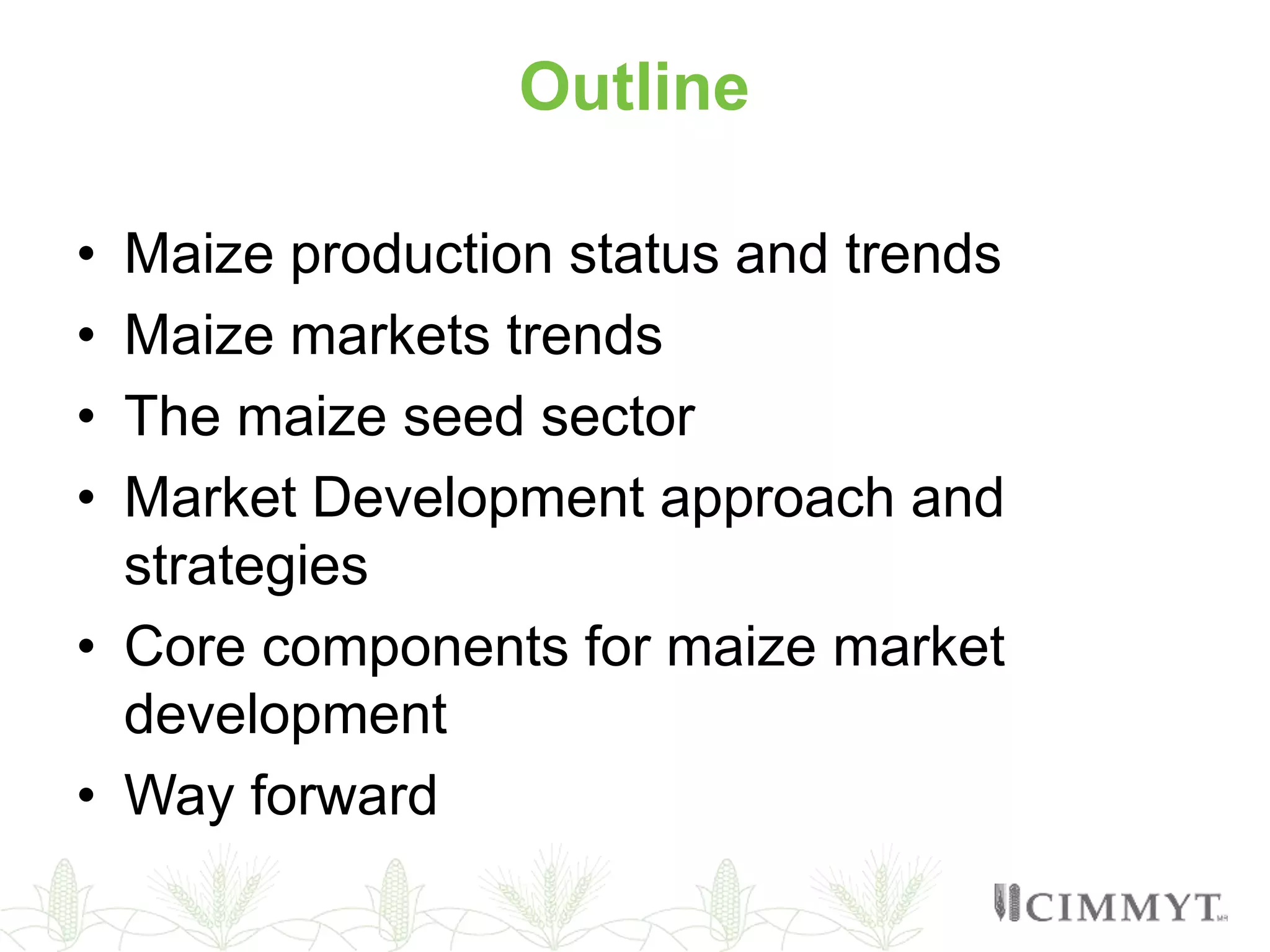 Maize market development in Nepal | PPTX