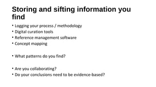 Seek - Sift - Share: Current Awareness and Trend-Watching for ...
