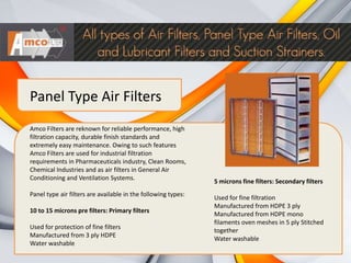 Amco air filters presentation | PPTX
