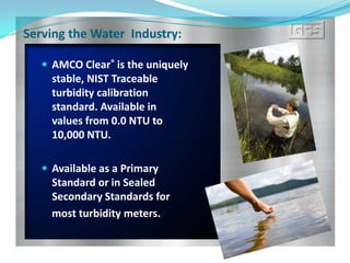 Amco Clear Division Overview | PPTX