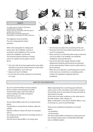 Amcor dsr12 manual | PDF