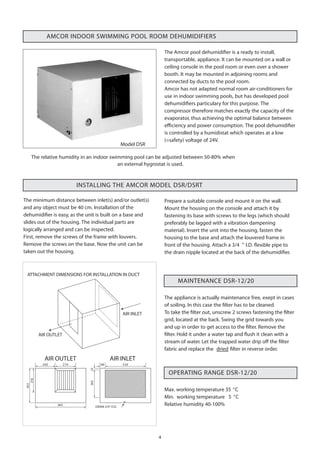 Amcor dsr20 manual | PDF