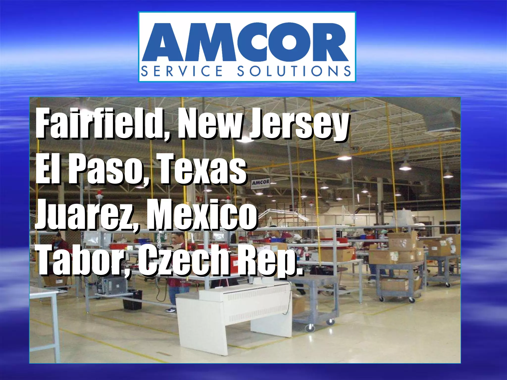 AMCOR INTRODUCTION | PPT